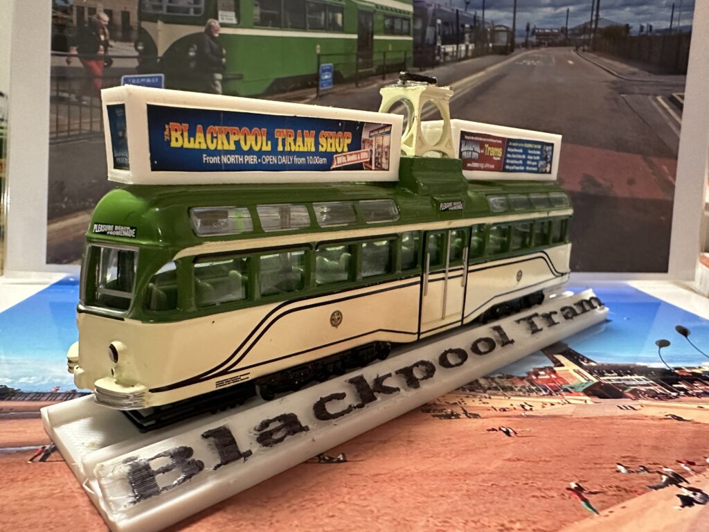 3D Printed Blackpool Tram Advert Boxes For Brush and OMO Trams – 3D ...