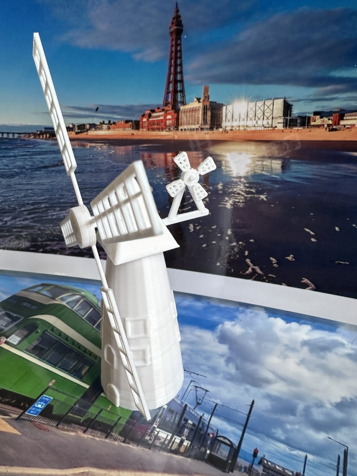 🌾 **Discover the Blackpool Marton Windmill Kit!** 🌾 – 3D Printed Models